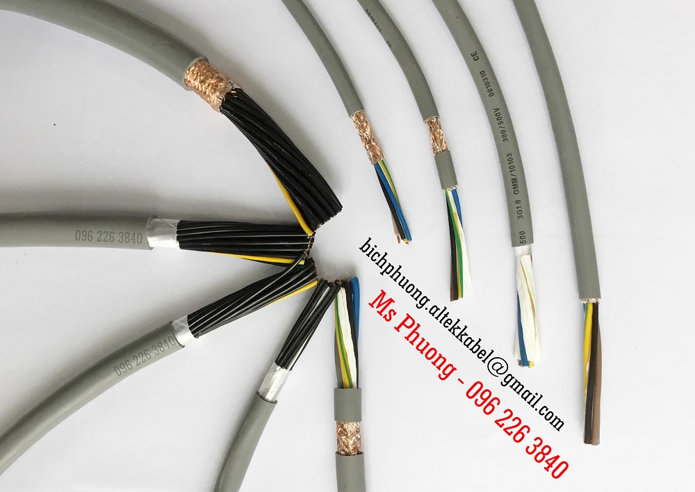 Cáp điều khiển 2 đến 30 lõi - Cáp tín hiệu chống nhiễu awm 2464
